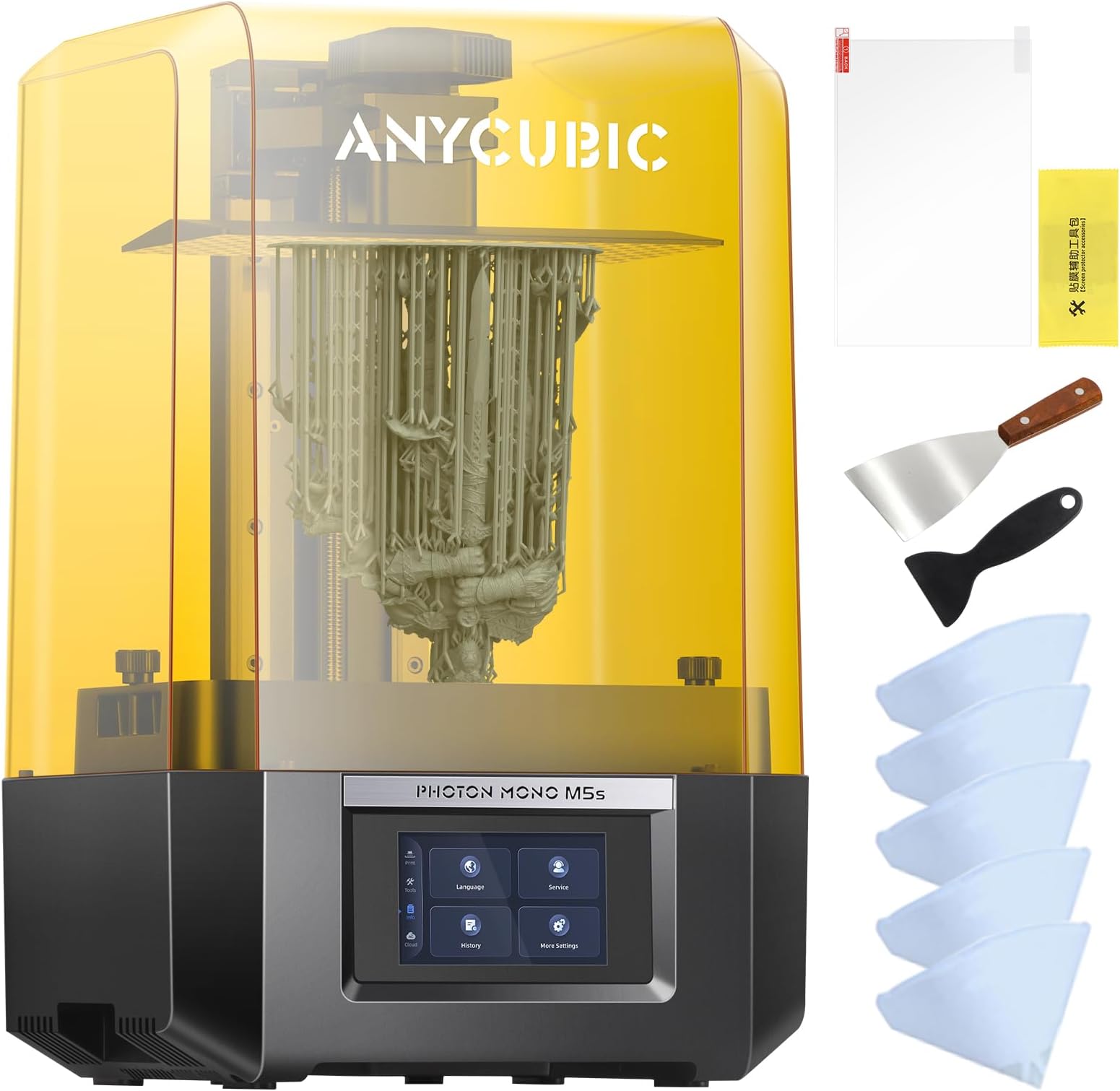 ANYCUBIC Photon Mono M5s 12K Imprimante 3D en Résine écran LCD ...
