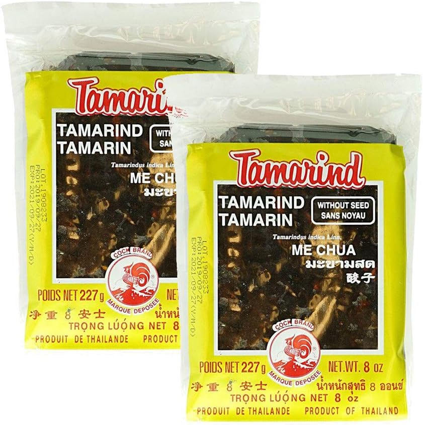 Pure Tamarind Paste - 8 oz (227g) | Seedless Concentrate, Caribbean ...