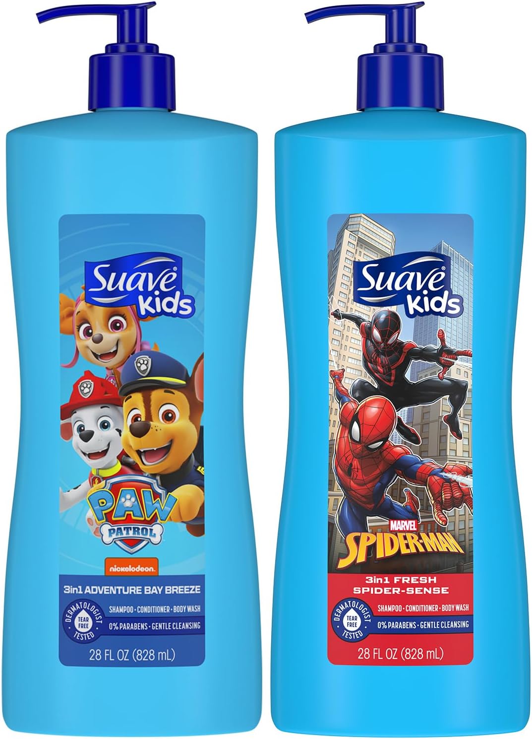 Amazon.com: Suave Kids 3-in-1 Variety 2-Pack – Spiderman Fresh Spider ...