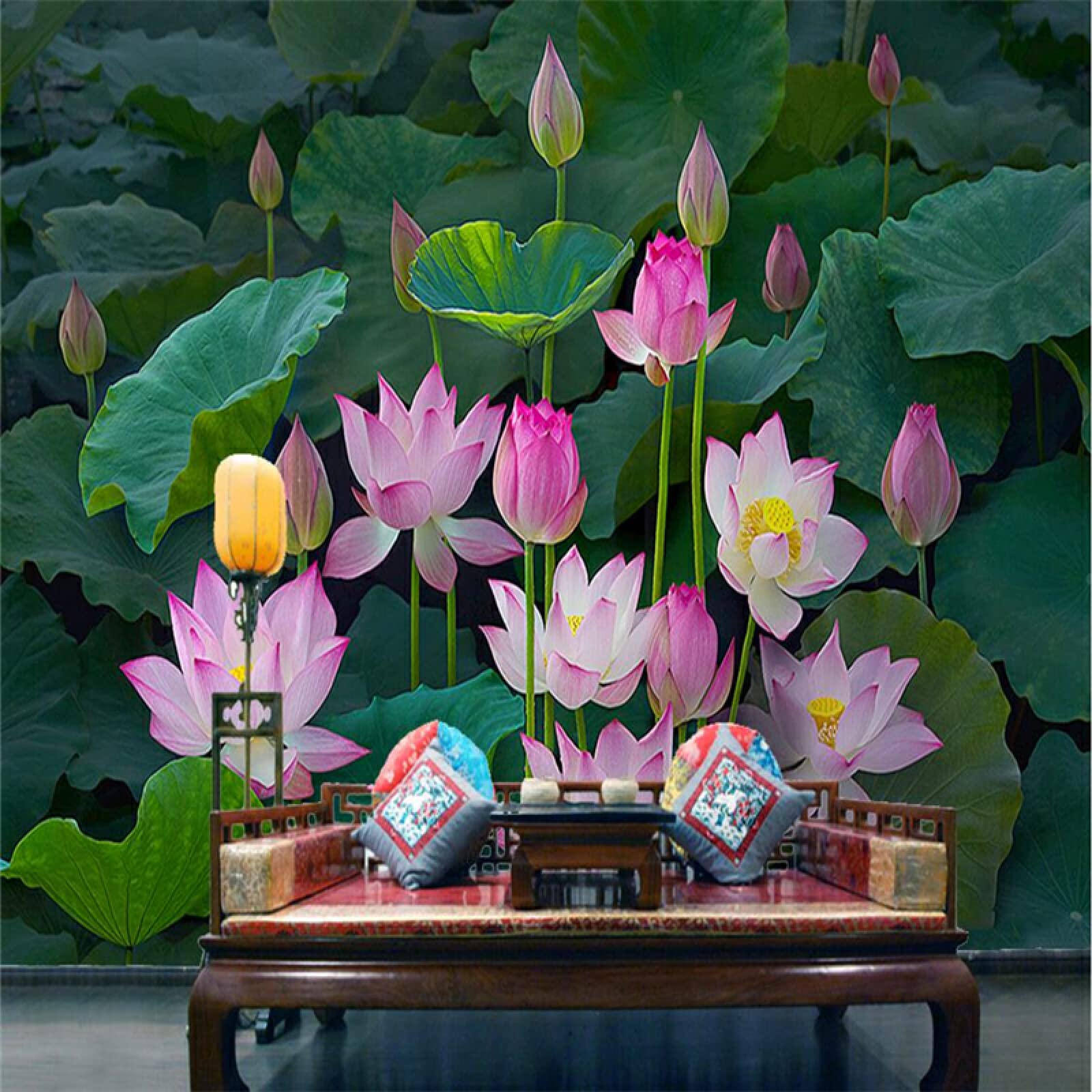 Lotus Pond Wallpaper
