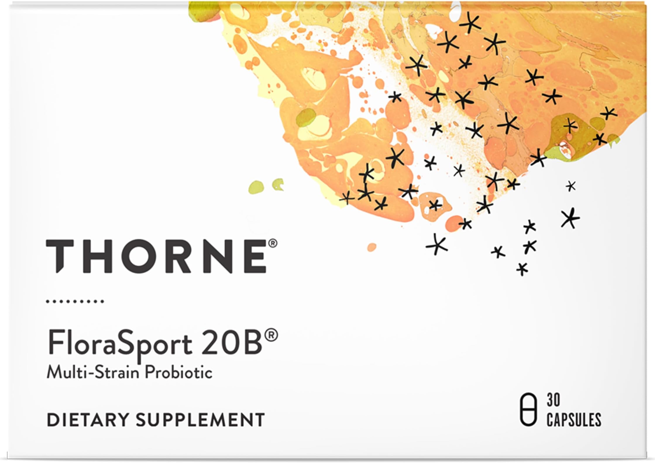 Amazon.com: THORNE FloraSport 20B - Probiotic Supplement - Promotes ...