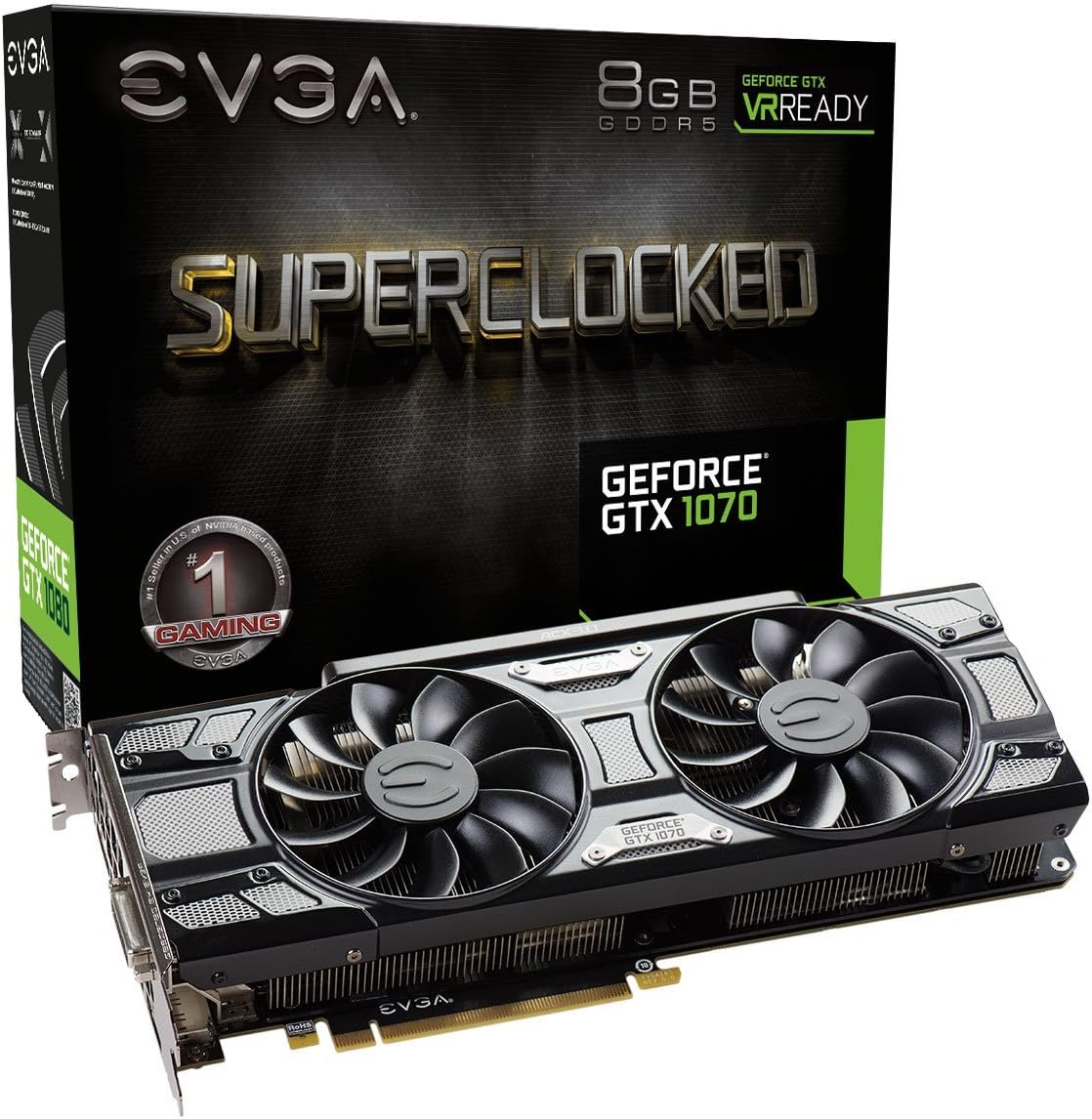 Amazon.com: ASUS Dual GEFORCE GTX 1070 8GB OC Computer Graphics Card ...