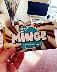 Minge Chocolate Bar with Novelty Joke Wrapper - Funny Rude Gift ...