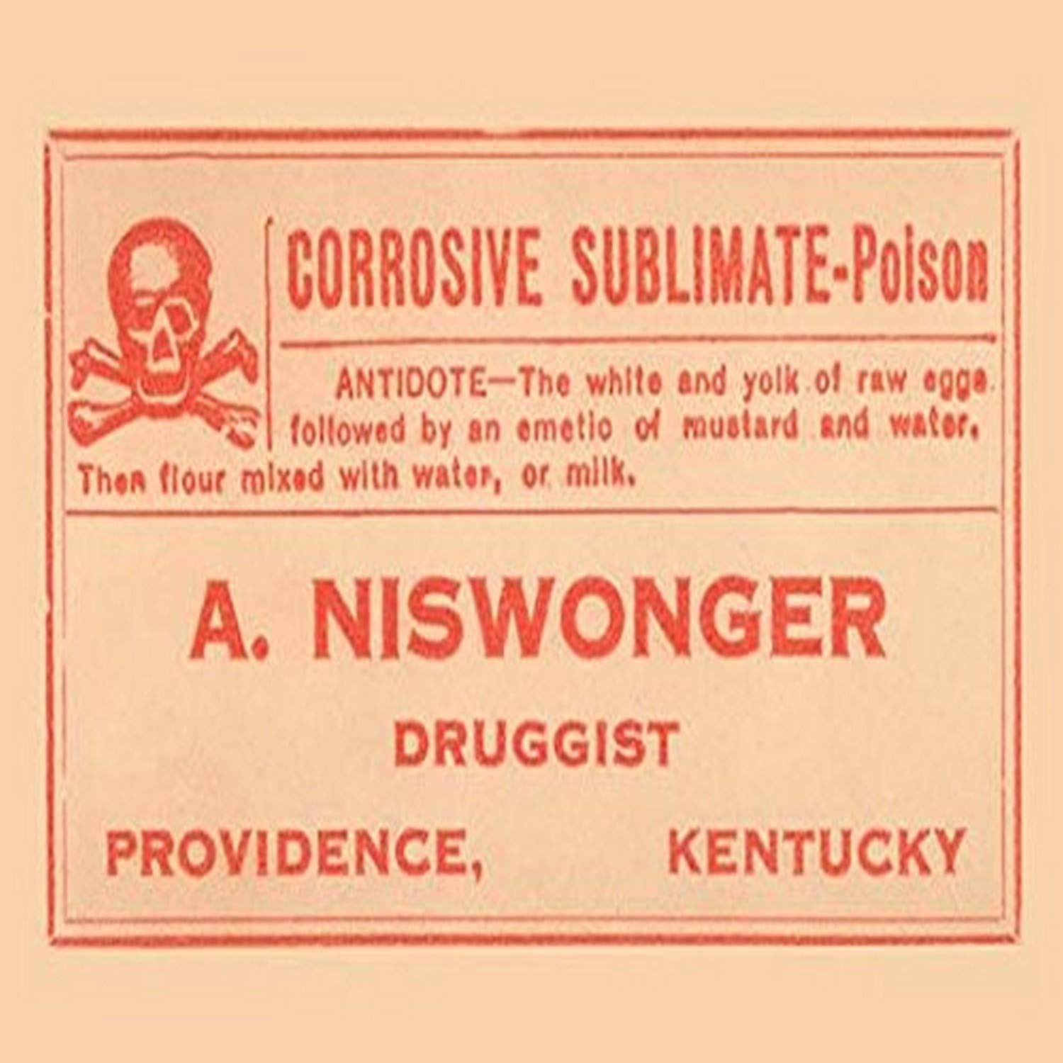 Amazon.com: Buyenlarge Corrosive Sublimate - 8" X 12" Fine Art Giclee ...