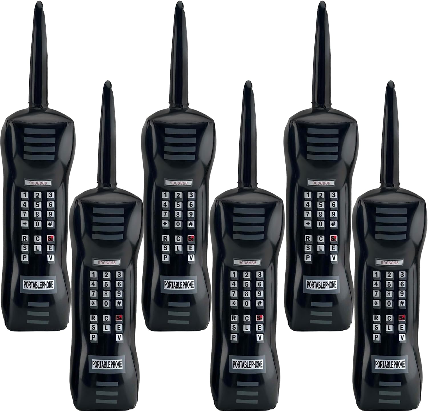 Amazon.com: 6 Pack Inflatable Phone Large Blow Up Mobile Phone Props ...