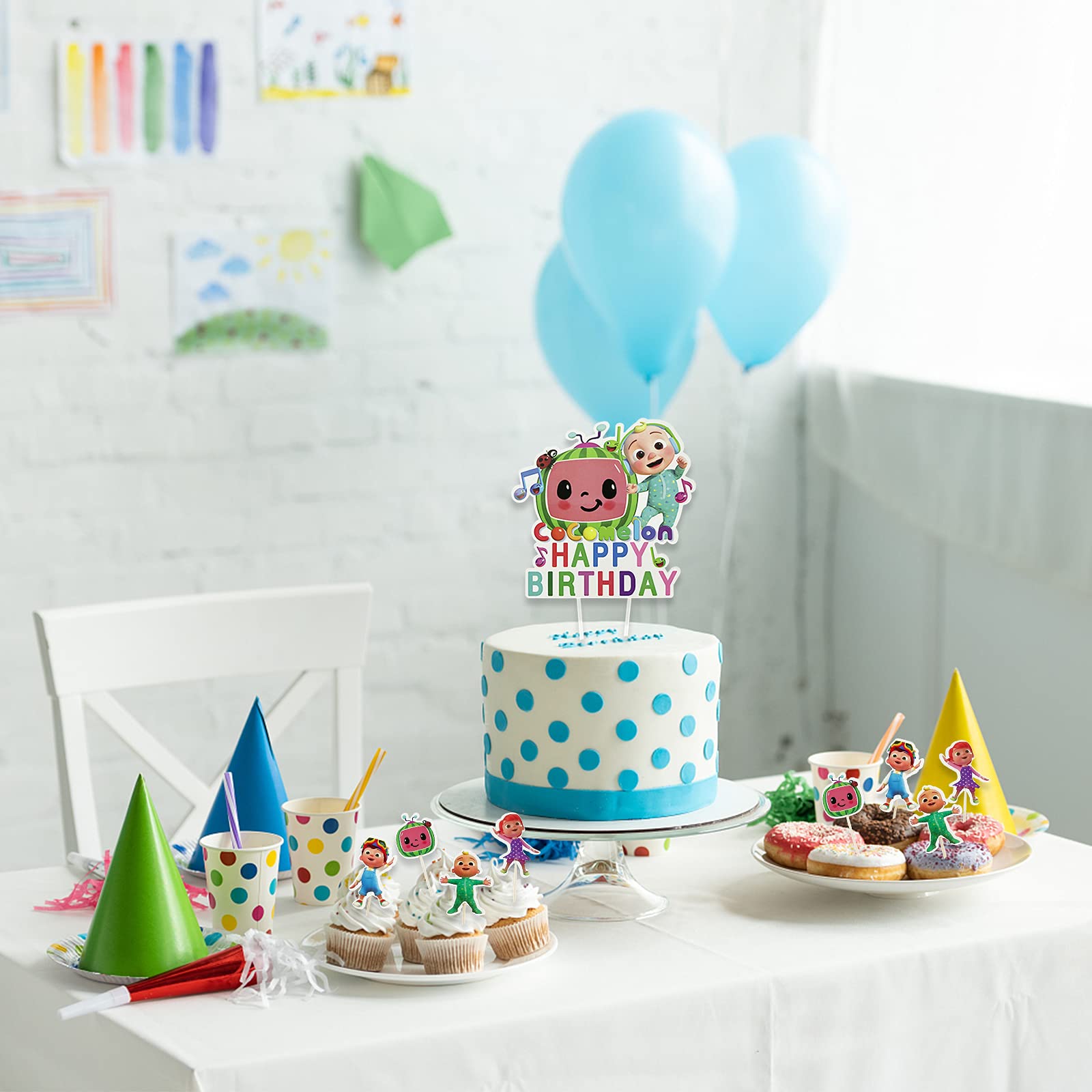 Cocomelon Cake Topper,Cocomelon Cake Decoration,Cocomelon Birthday ...