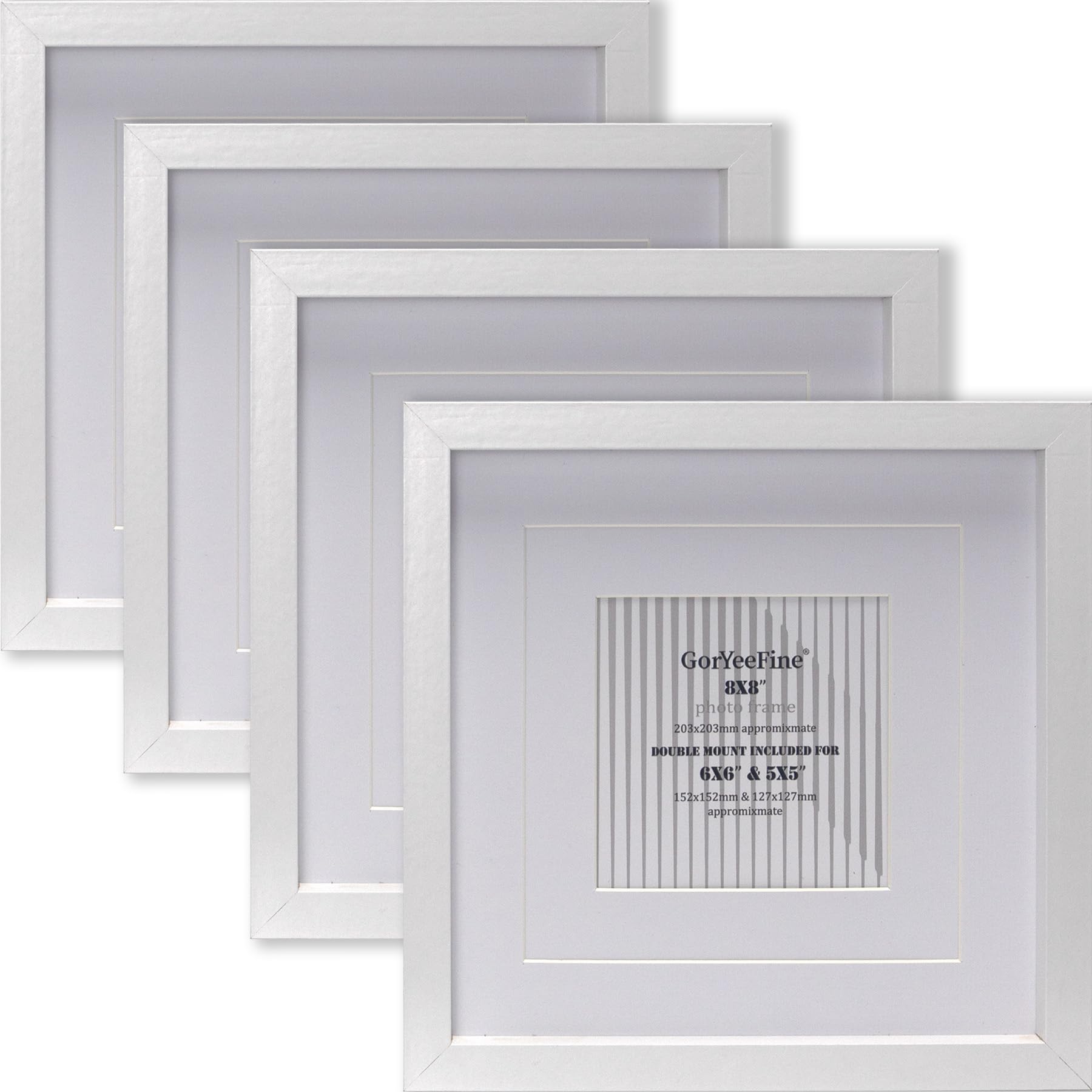 White Square Picture Frames 8x8 Square White Picture Frame Wood Home