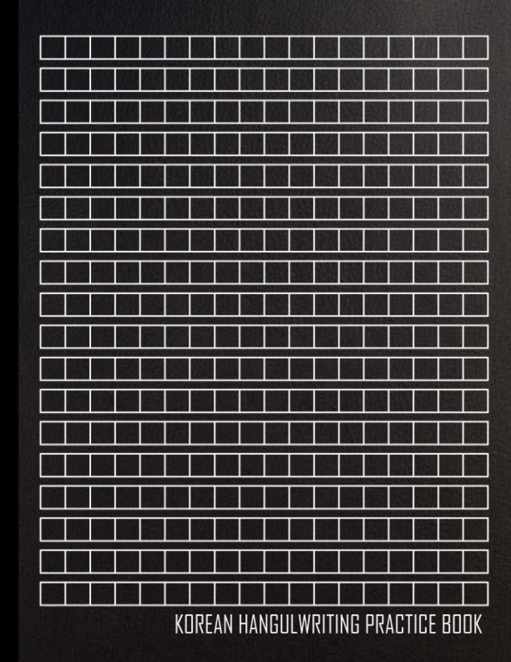 Korean Hangul Writing Practice Book Blank Manuscript Paper With Boxes ...