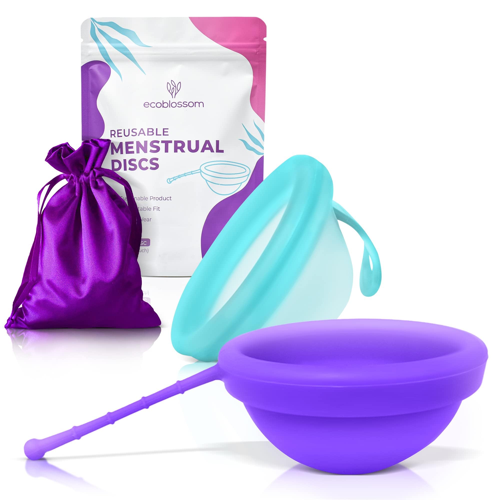 Amazon.com: EcoBlossom Reusable Menstrual Disc with Removal String ...