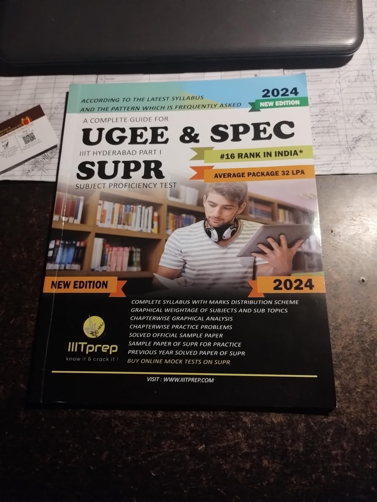 IIITprep UGEE SUPR Guide 2024 | IIIT Hyderabad : IIITprep: Amazon.in: Books
