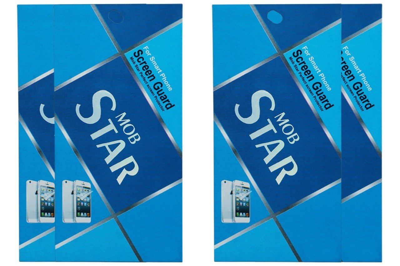 MOBSTAR Combo of 2 Clear and 2 Matte Screenguard for Infocus Vision 3 ...