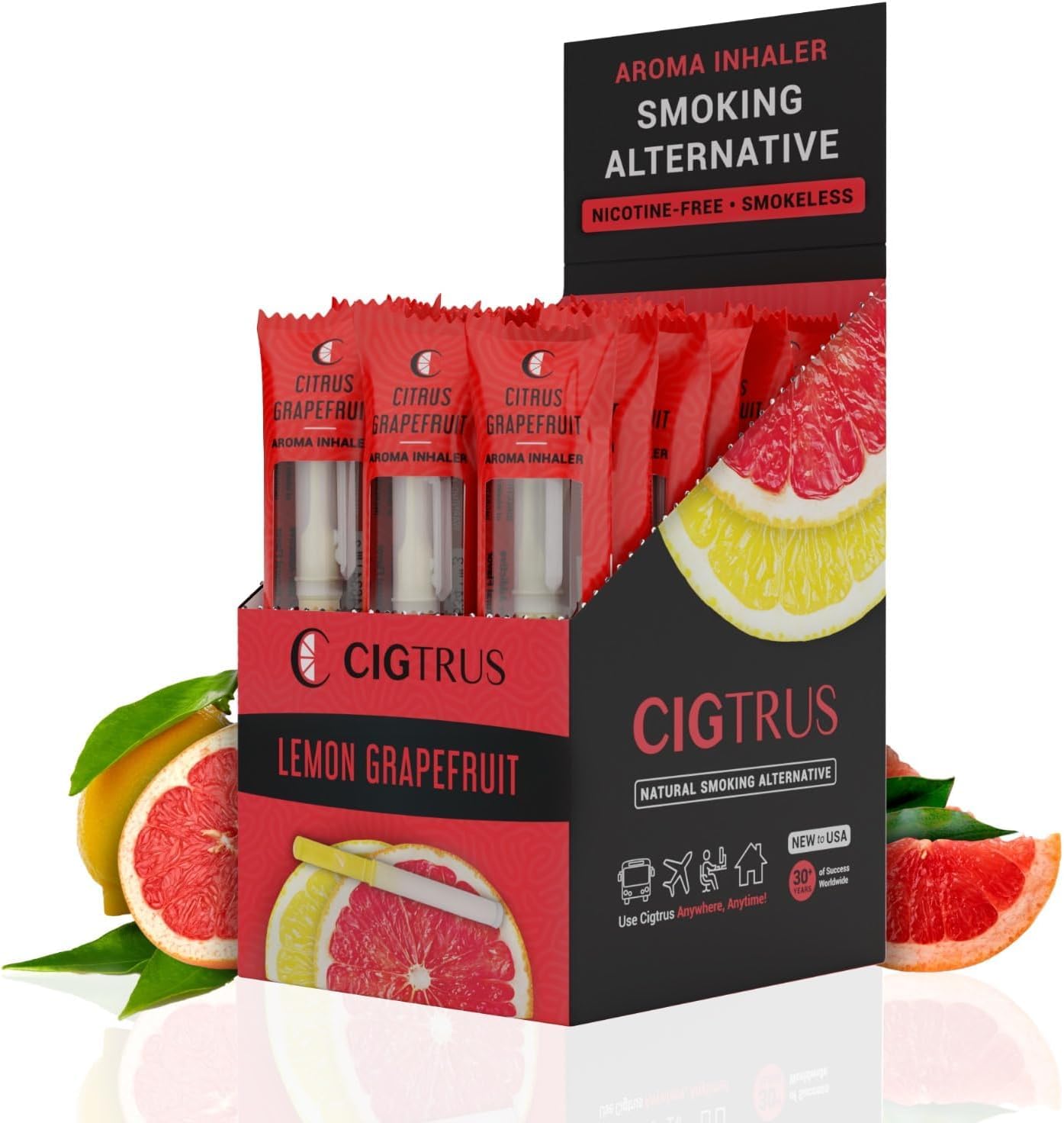 Amazon.com: Cigtrus Natural Non-Nicotine Inhaler, Tobacco Free, Quit ...