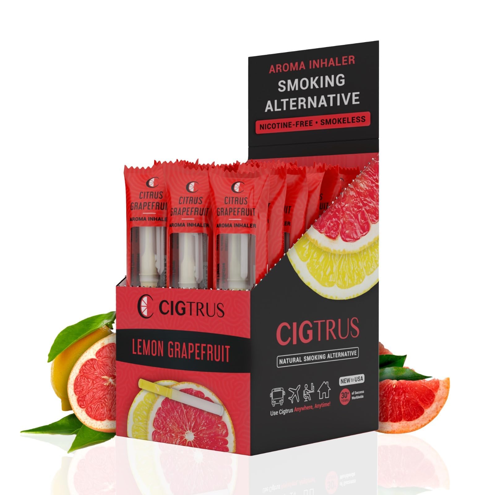 Amazon.com: Cigtrus Natural Non-Nicotine Inhaler, Tobacco Free, Quit ...