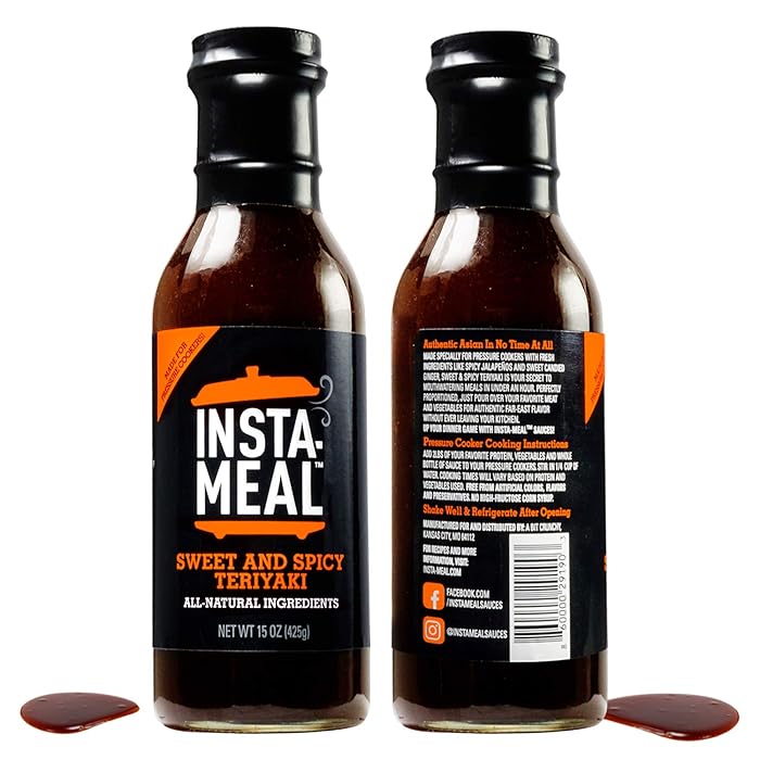Buy Insta-Meal Instant Pot Compatible Sauce, Sweet & Spicy Teriyaki ...