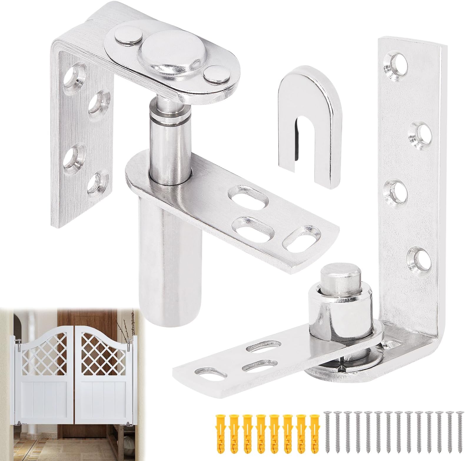 S7512 Commercial Grade Gravity Double Action Pivot Hinge - Saloon Door ...