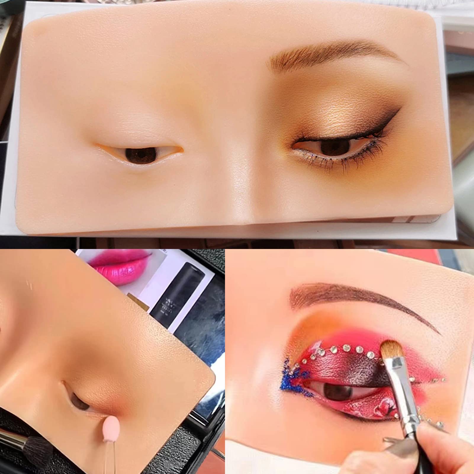 Buy JRZTC Makeup Practice Board The Perfect Aid to Practicing Makeup ...