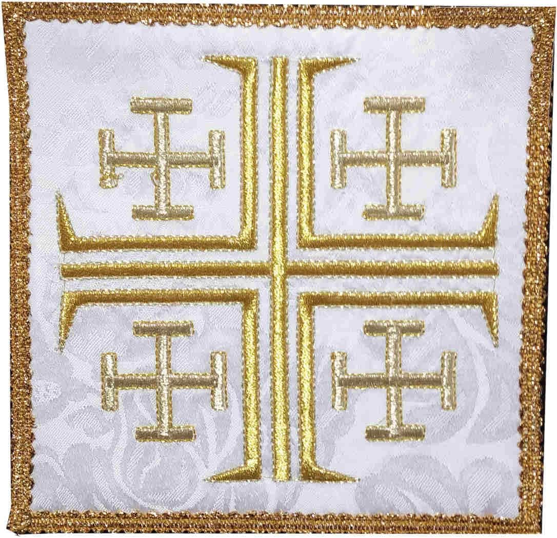 Amazon.com: Palia Embroidered Jerusalem Crosses | Liturgical Ornaments ...
