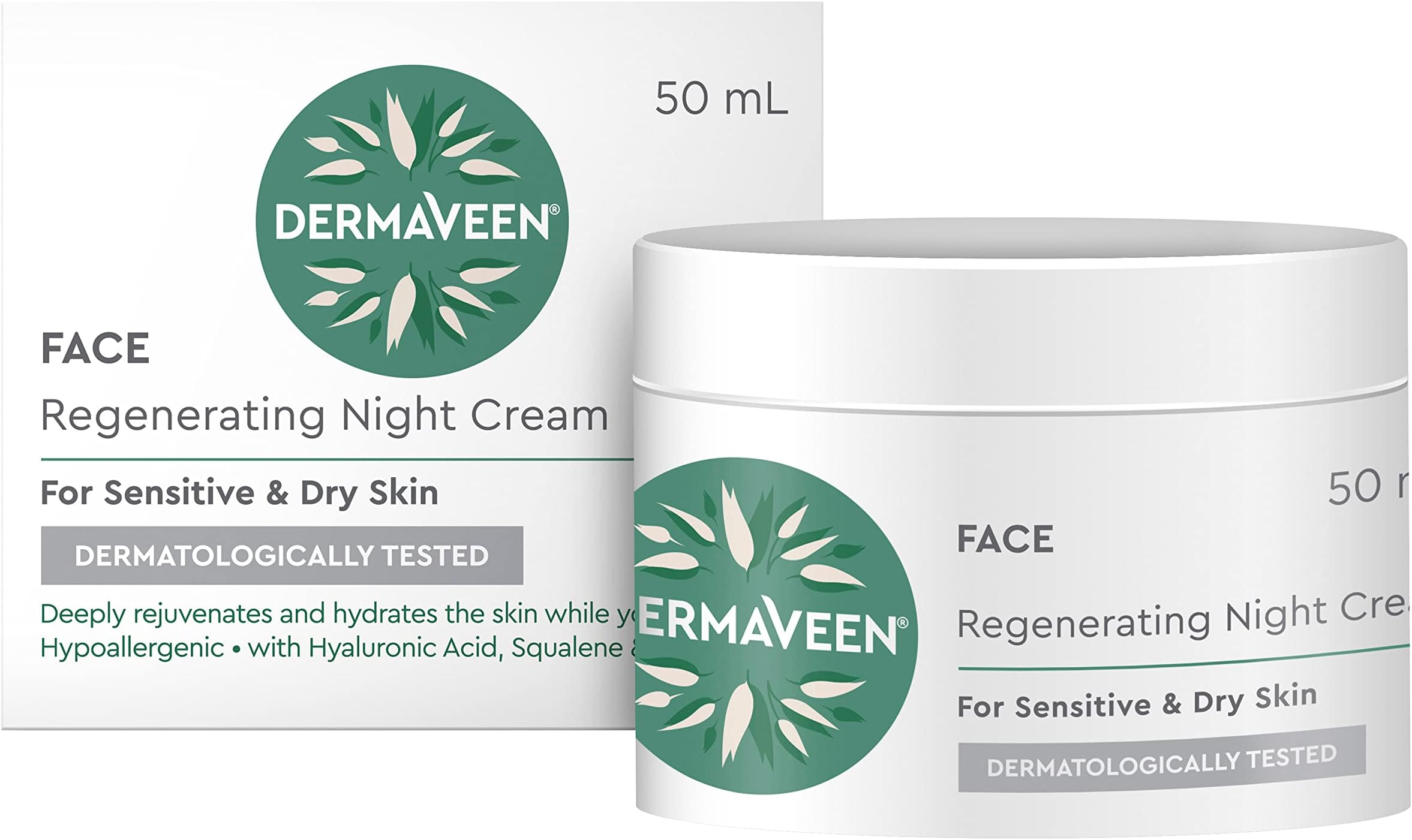 DermaVeen Extra Gentle Intensive Moisturizer Cream, 450g : Amazon.com ...