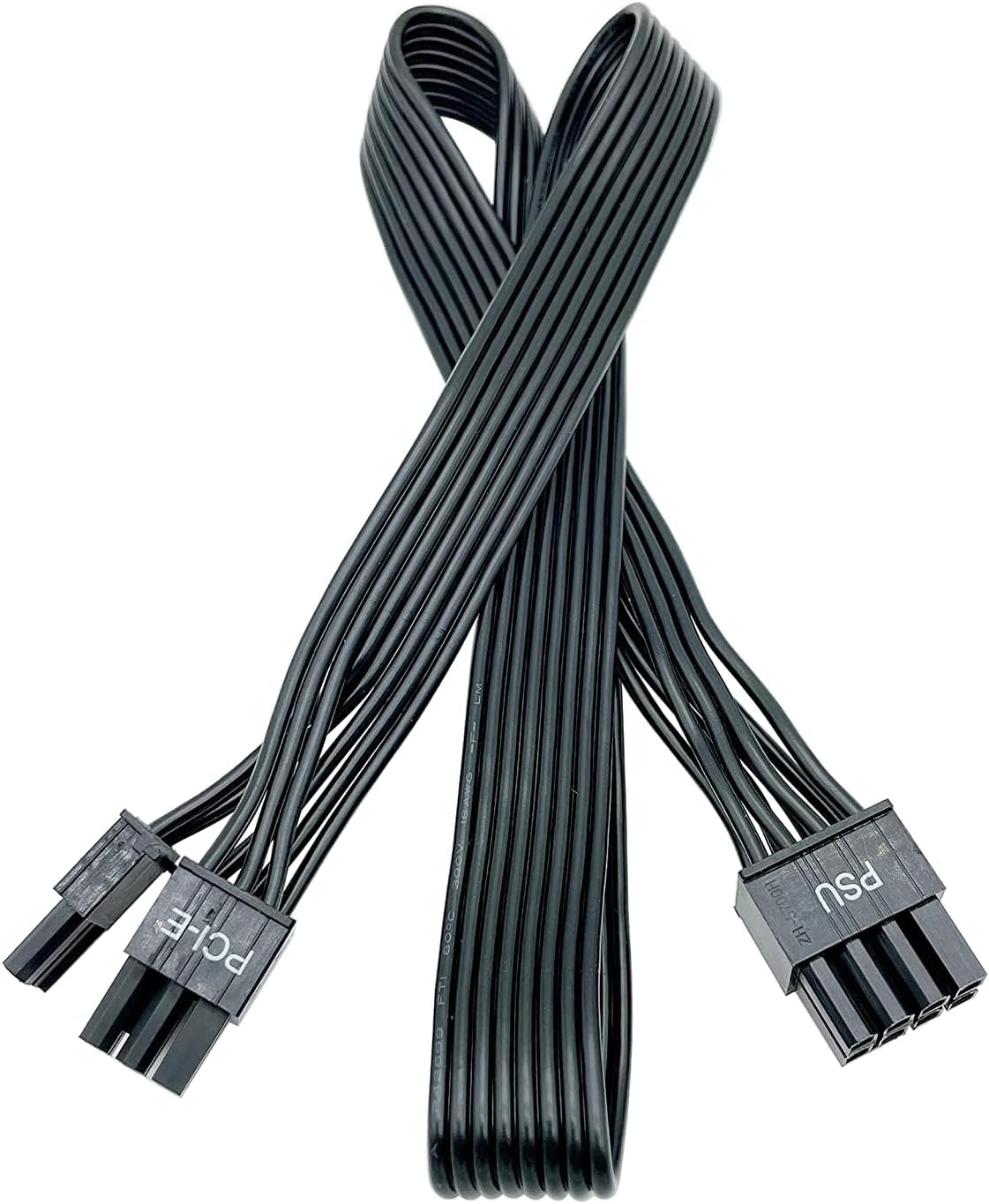 COMeap PCIe Cable for Corsair, ATX CPU 8 Pin Male to Dual PCIe 8 Pin (6 ...