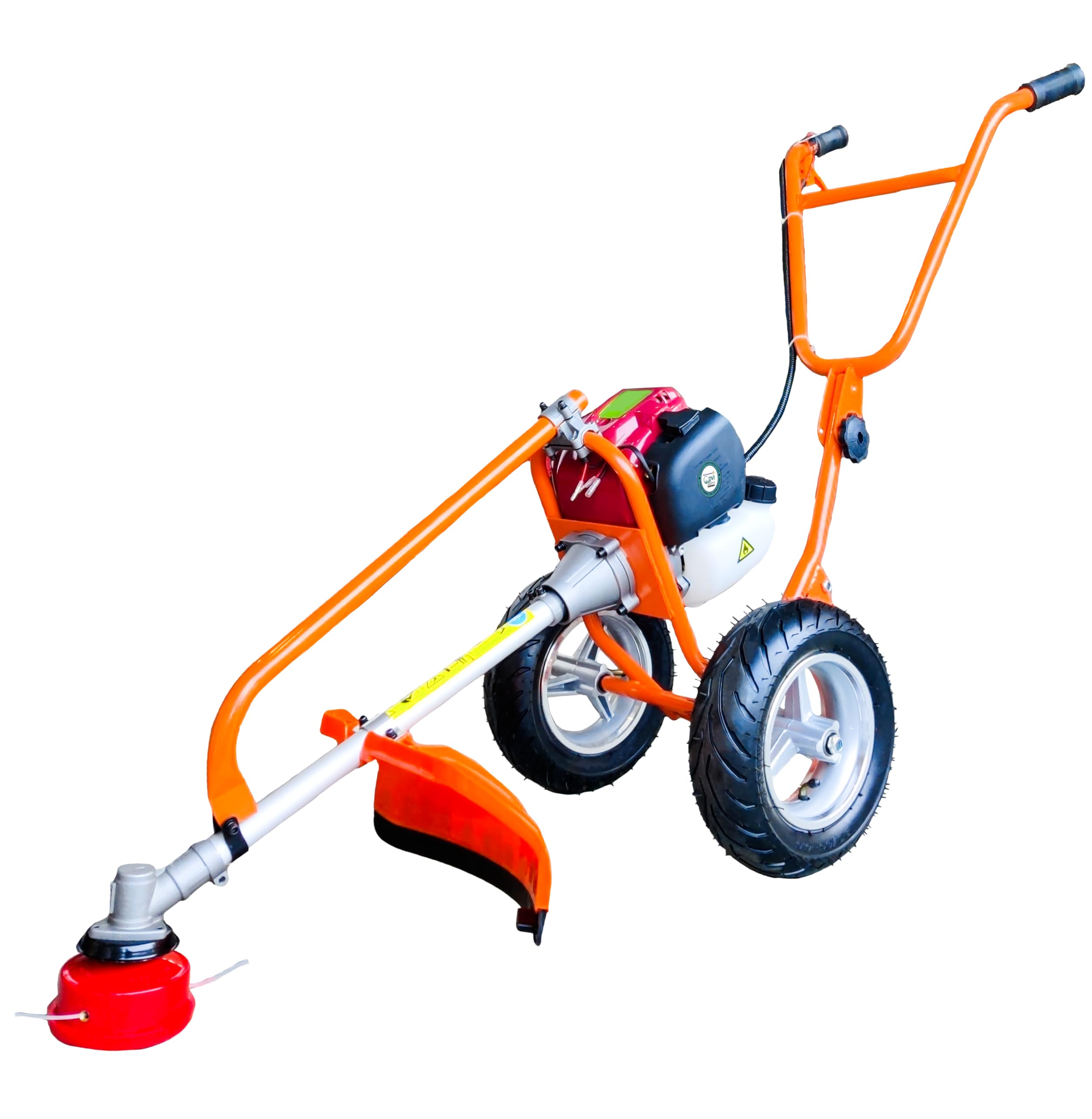 Buy DVI 35CC 4 Stroke Trolley Brush Cutter| Crop Reaper, Grass & Lawn ...