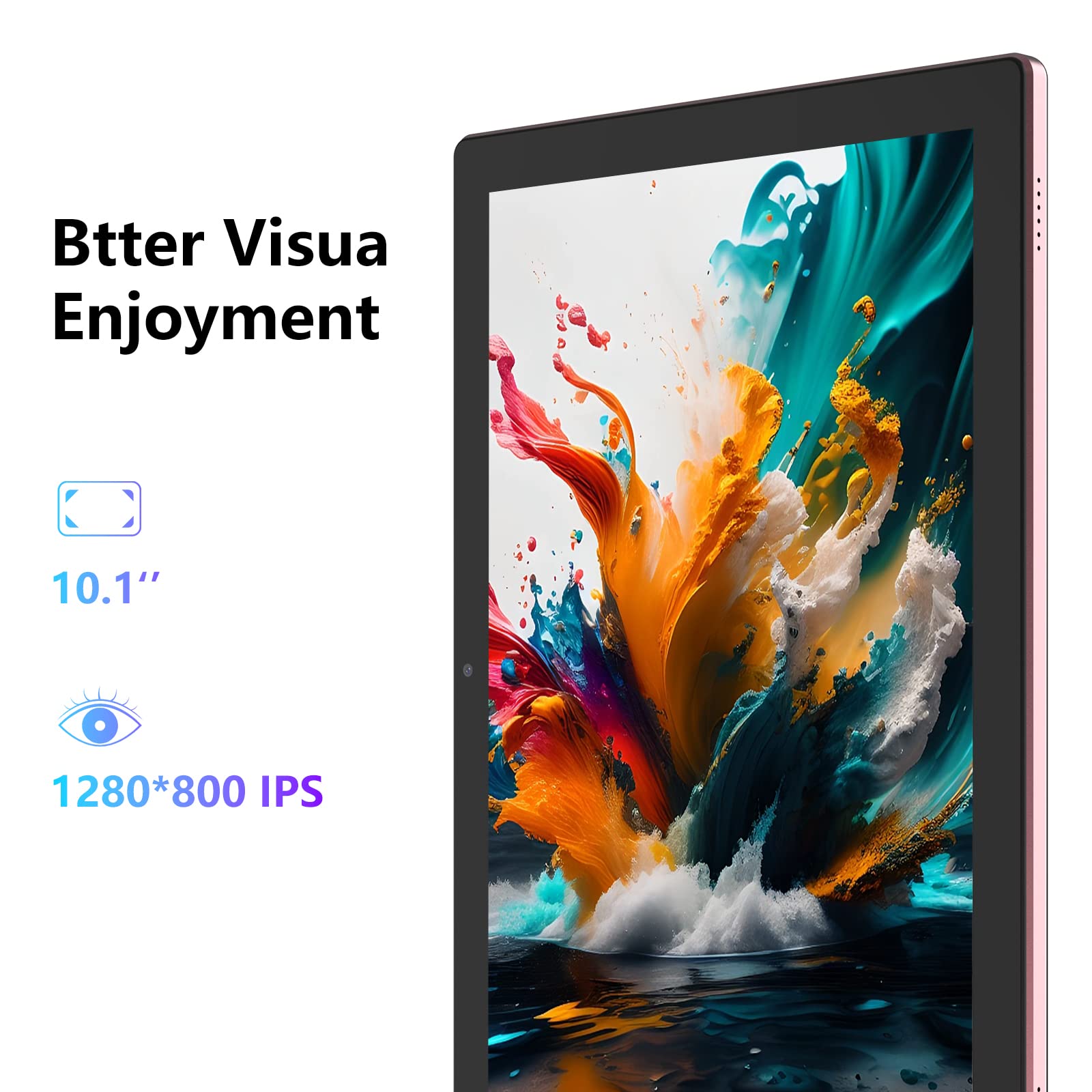 Snapklik.com : RUIQIAI Tablets 2024 Newest 2 In 1 Tablet