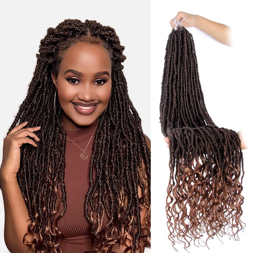 Amazon.com : Niseyo Wild Locs 30 Inch Distressed New Faux Locs with ...