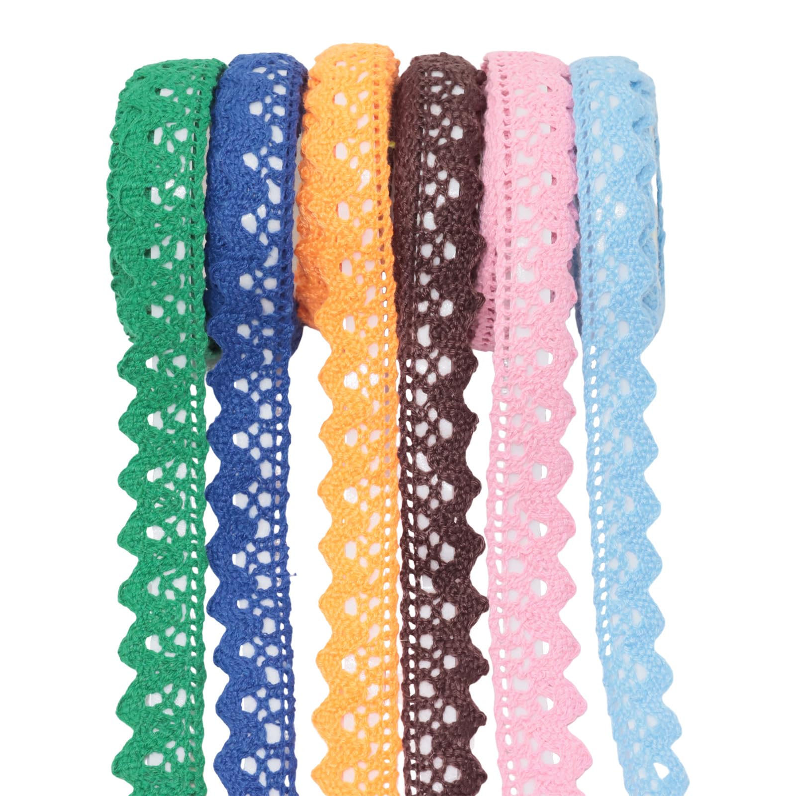 Amazon.com: Honbay 6 Rolls of Lace Tapes Fabric Trim Decorative Tapes ...