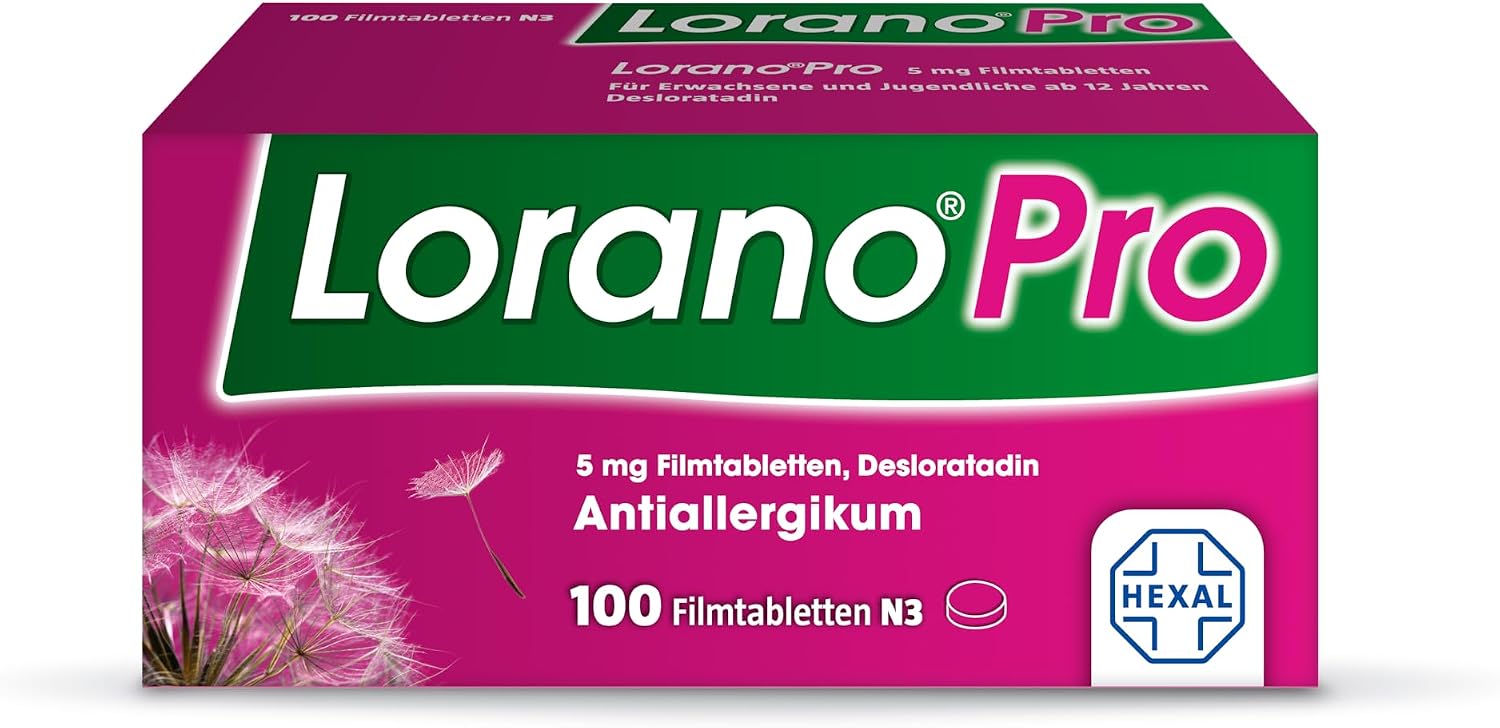 Lorano®Pro 5 mg bei Allergie – Keine Allergietablette ist stärker ...