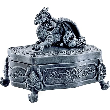 Amazon.com: Design Toscano CL2517 Legendary Dragon of Glenshire Lidded ...