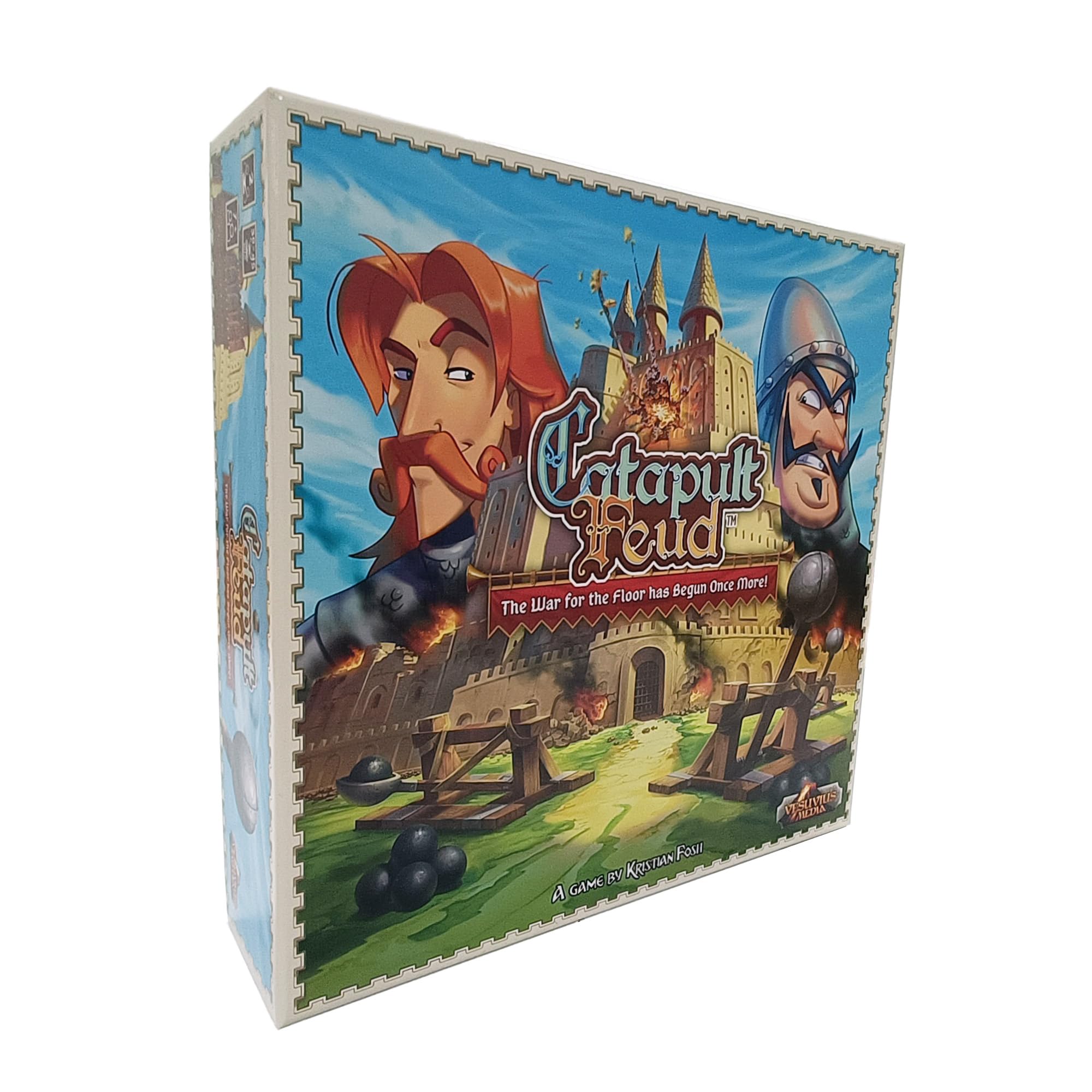 Amazon.com: Vesuvius Media Catapult Kingdoms Board Game (KICKSTARTER ...