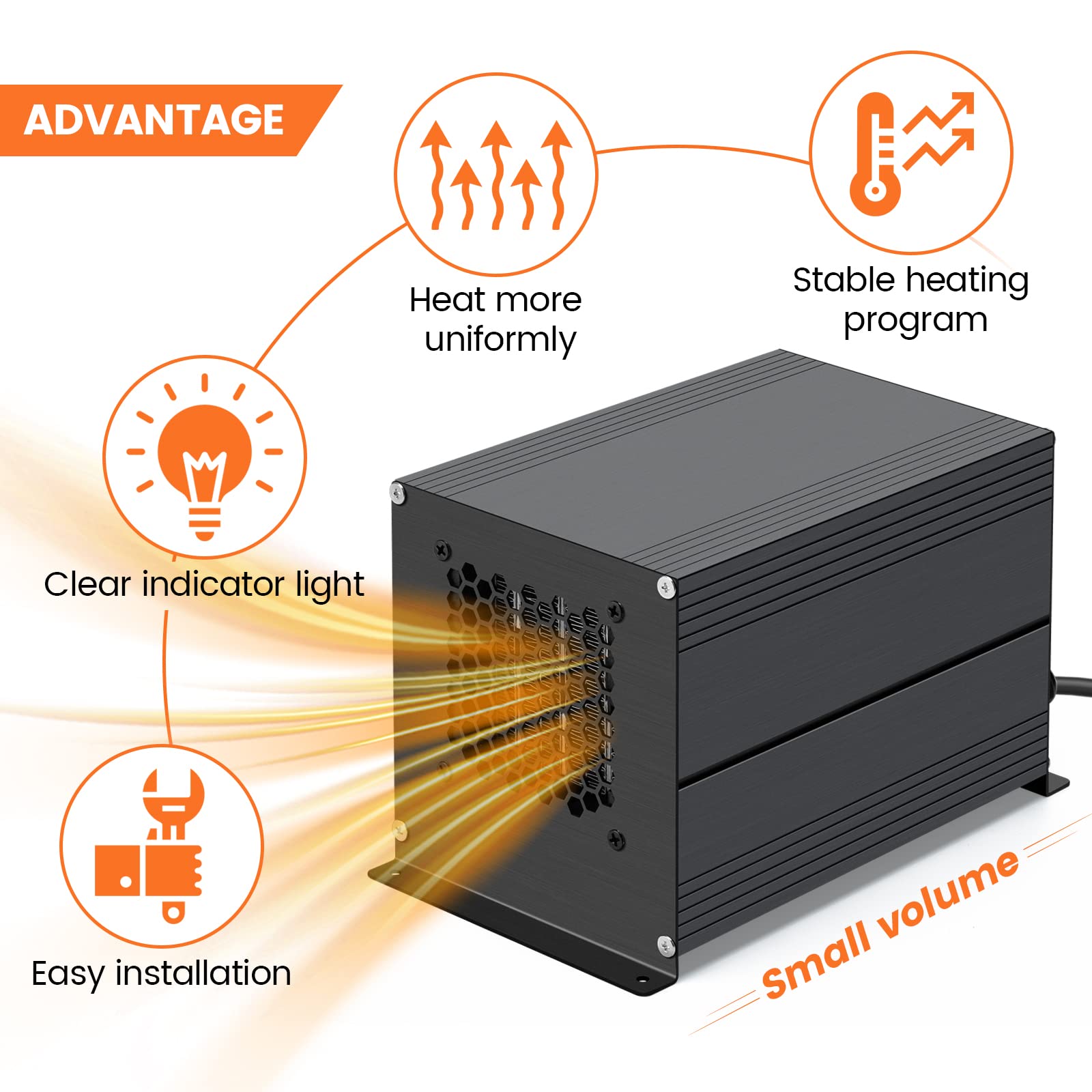 Snapklik.com : Boat Engine Compartment Heater, 400W Haoguo Bilge Heater ...