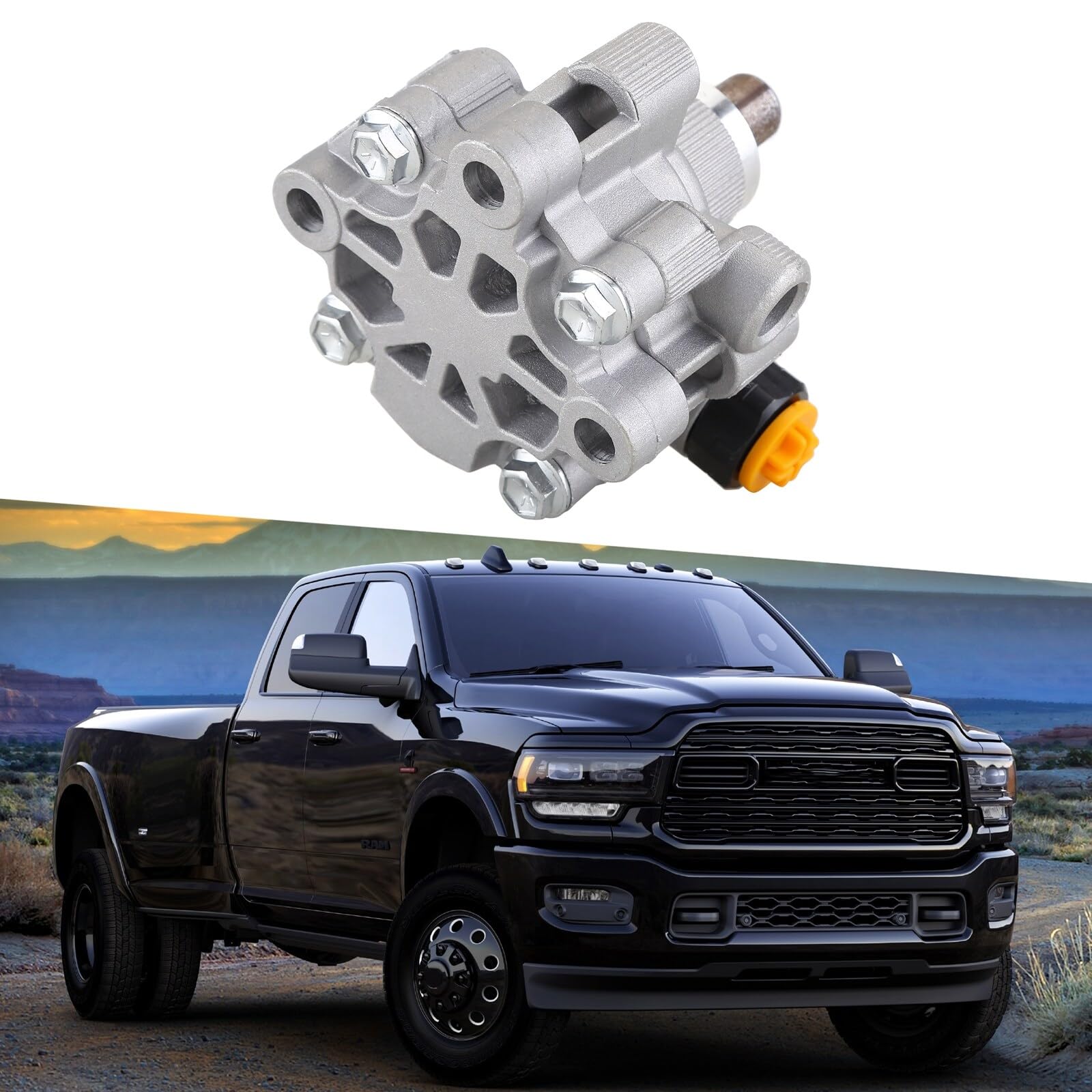 Amazon.com: Oskkude Power Steering Pump Compatible for Ram 2500 3500 ...