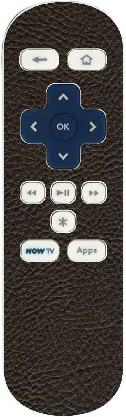 Brown Leather Textured Sticker for NOW TV Remote Controller – BigaMart