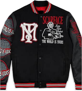 Scarface Varsity Jacket - Tony Montana Al Pacino Movie Inspired ...