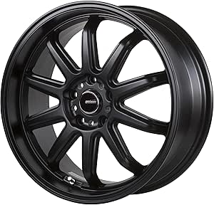 Amazon.co.jp: 5ZIGEN FIREBALL RR アルミホイール 1本 18inch×7.5J +47 PCD100-5穴 マットブラック FIR8754750MB : 車＆バイク