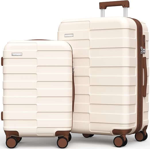Amazon.com | Vipbox Luggage Sets 2 Piece 20/24 Inch (3-YEARS VIP ...