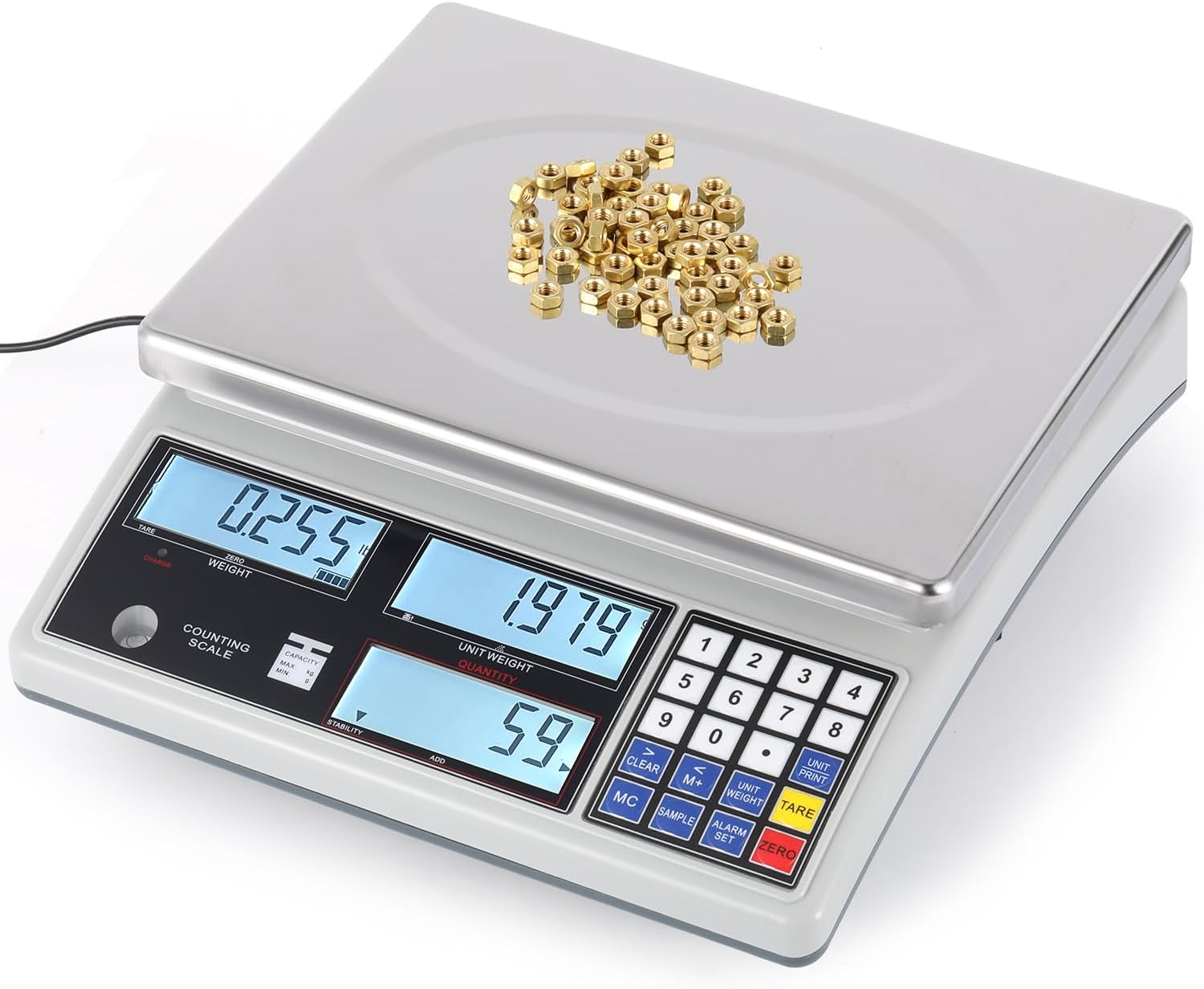 Amazon.com : Bonvoisin Industrial Counting Scale Digital Scale for ...