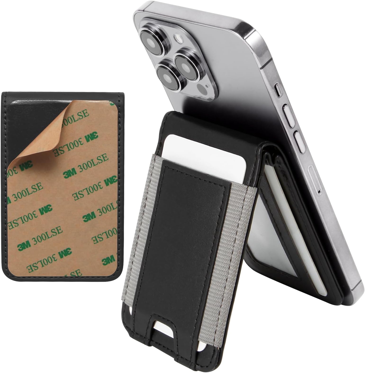 Amazon.com: TopFunny Stick on Wallet for Phone Case, Credit Adhesive ...