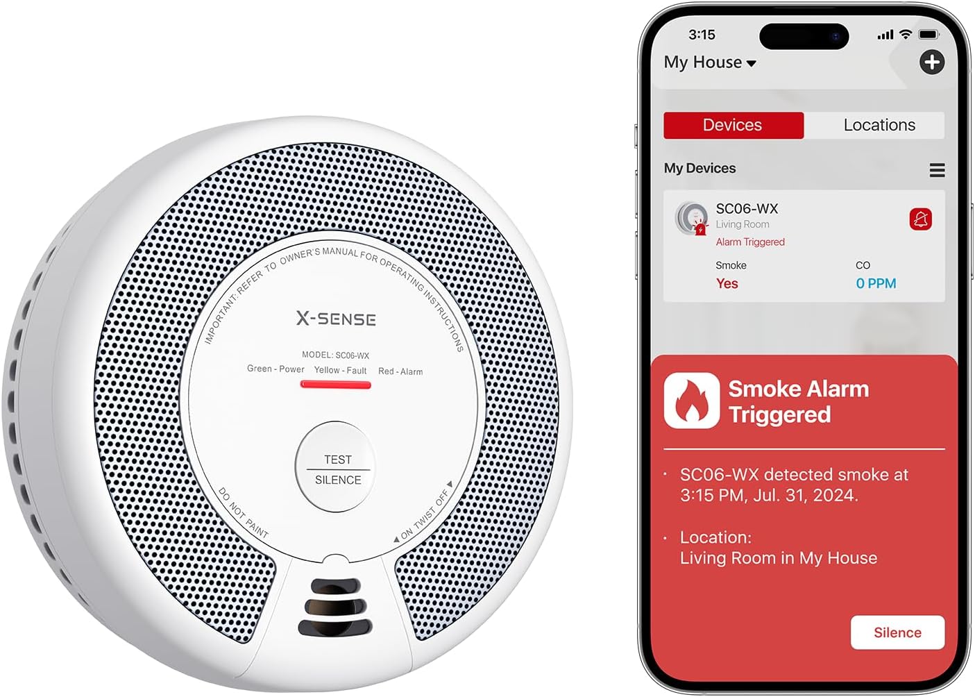 Google Nest Protect - Smoke Alarm And Carbon Monoxide Detector (Wired ...