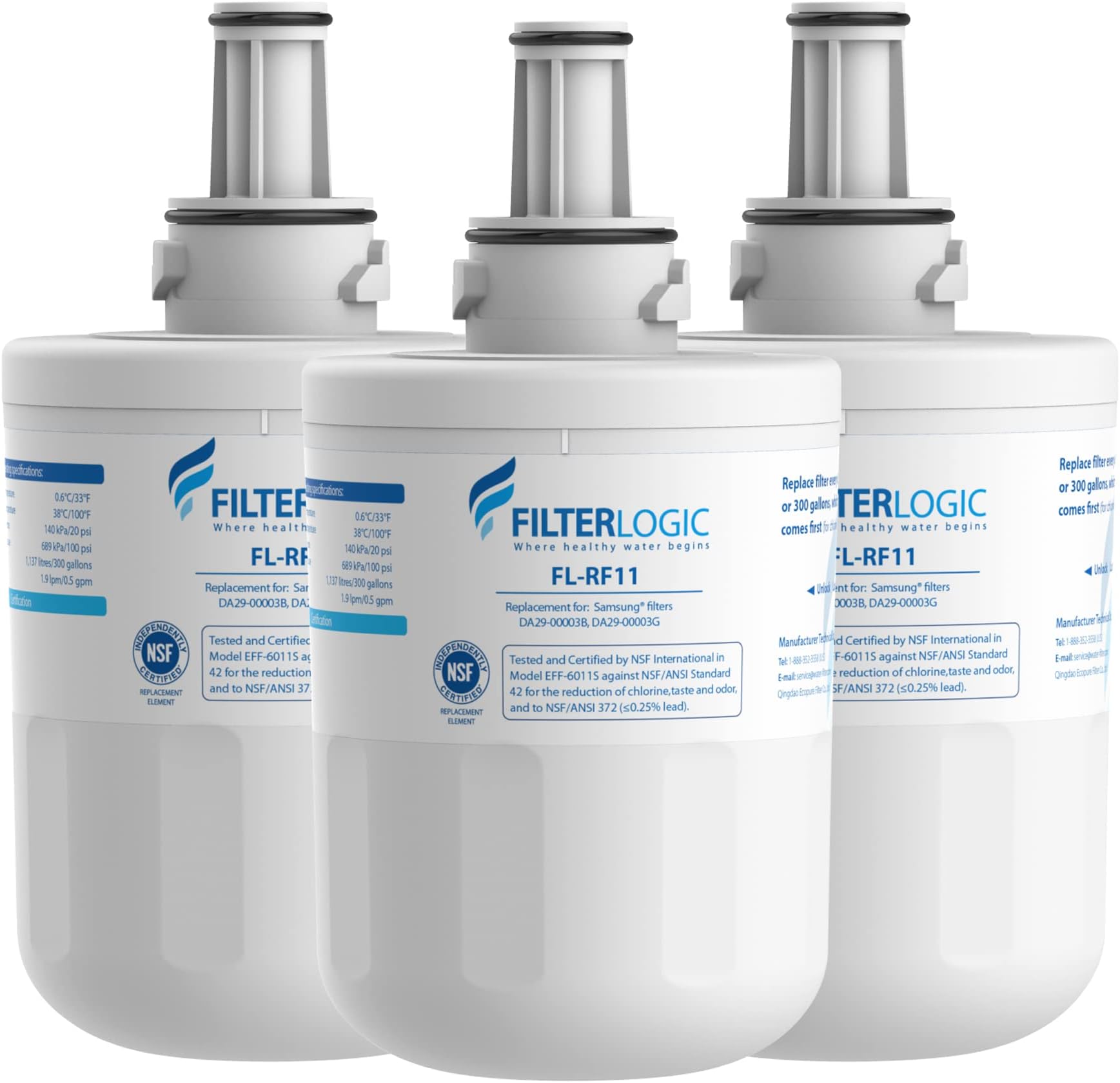 Amazon.com - Filterlogic DA29-00003G Refrigerator Water Filter ...