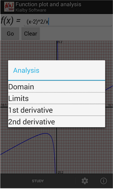 Function Plot & Analysis FREE:Amazon.com:Appstore for Android