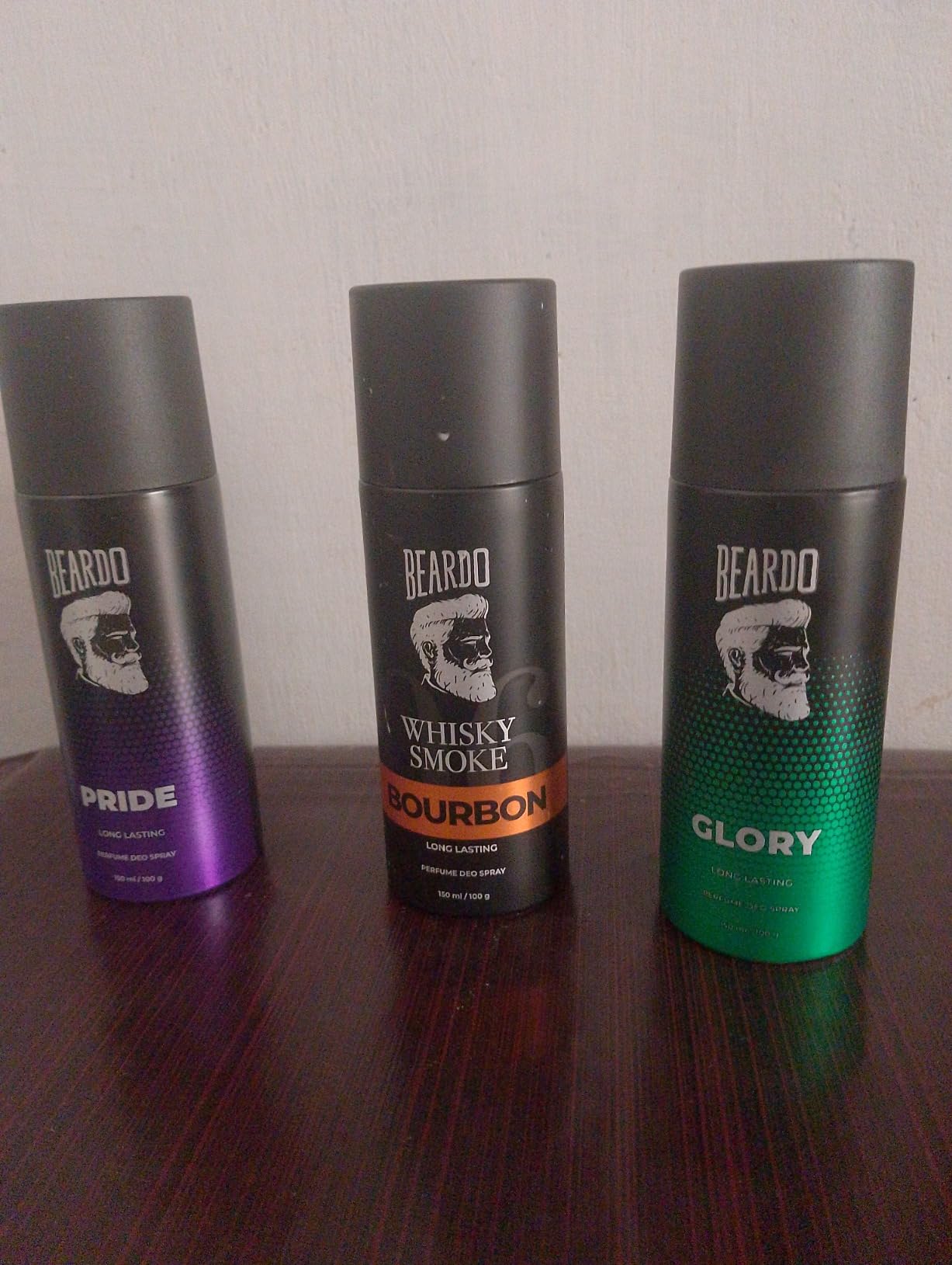 Buy Beardo Pride, Glory & Whisky Smoke Bourbon Perfume Body Spray 150ml ...