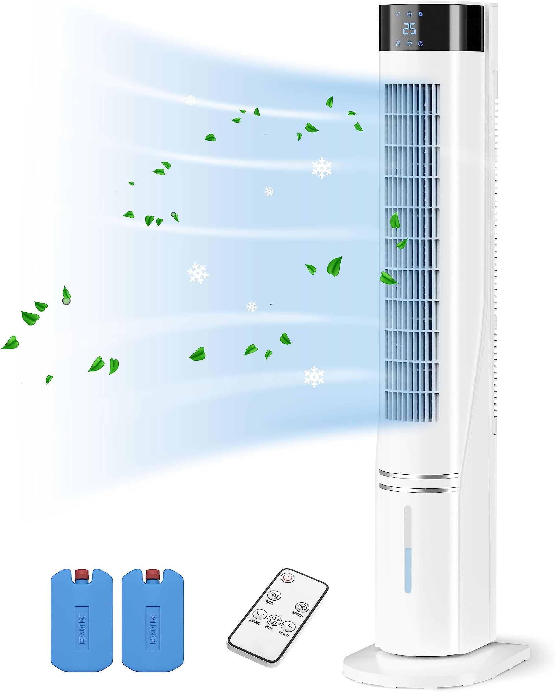 Amazon.com: Paris Rhône Portable Air Conditioners 3-IN-1 Evaporative ...