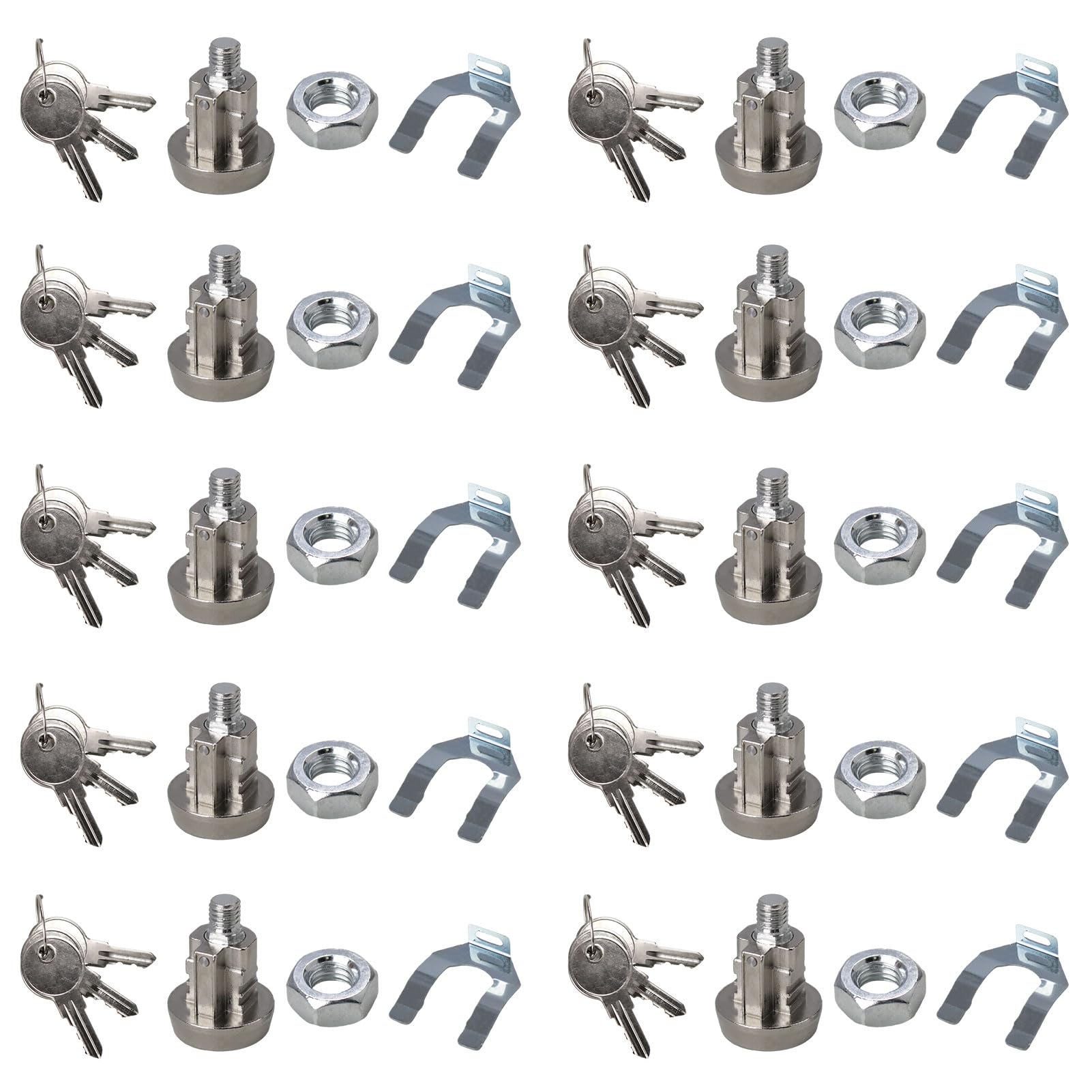 Amazon.com: L-1172C National Mailbox Lock Replacement USPS-L-1172C ...