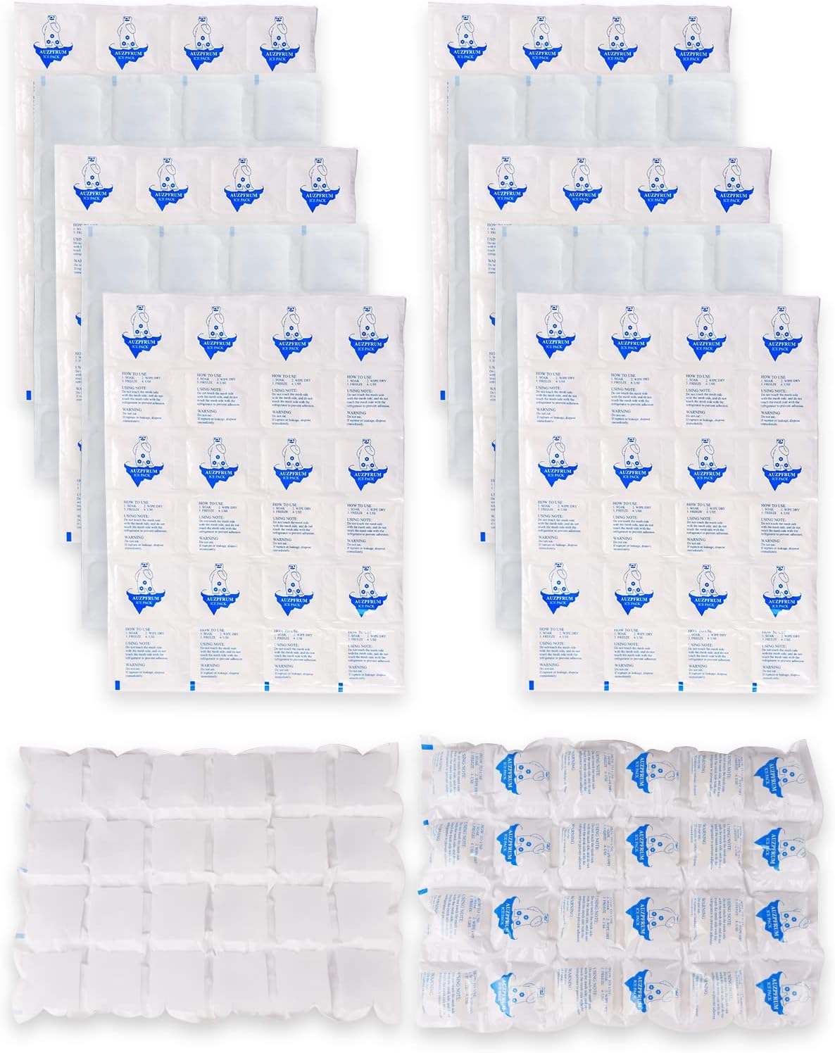 Amazon.com: AUZPFRUM Dry Ice for Shipping Frozen Food Ice Packs for ...