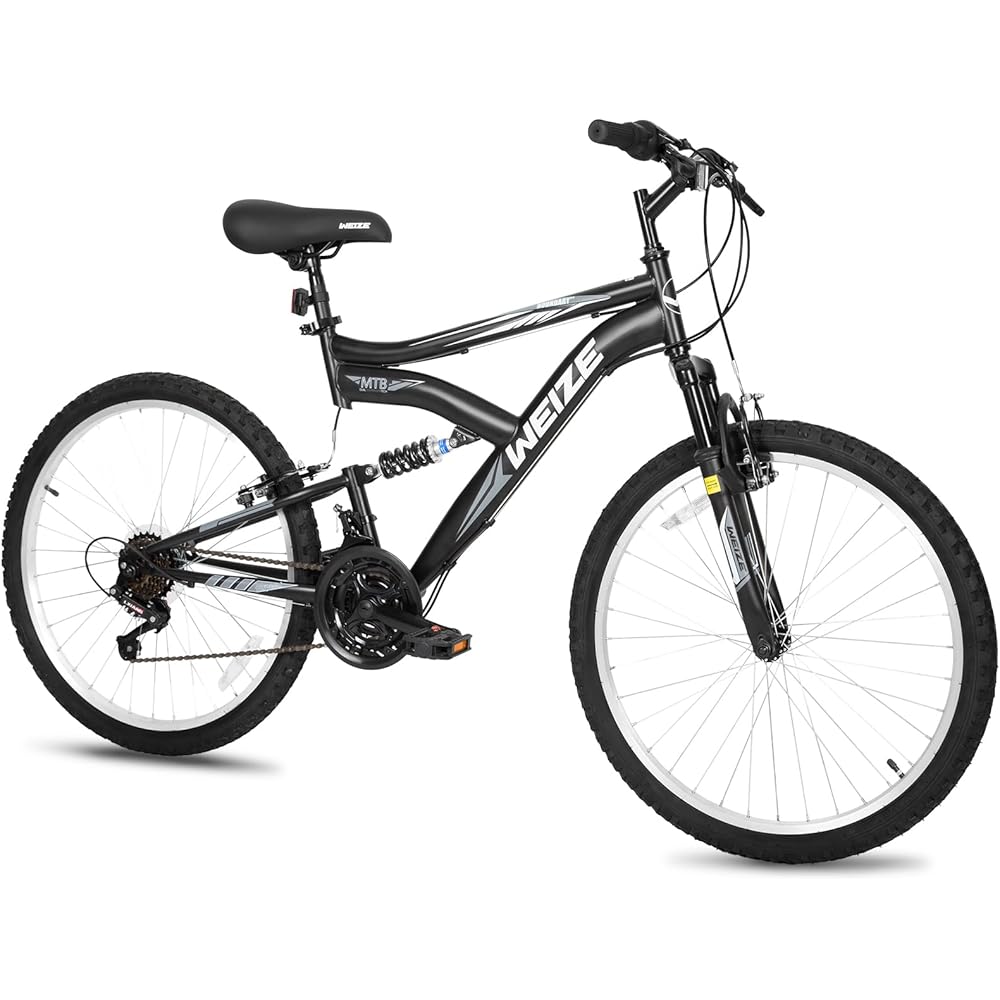 $30/mo - Finance WEIZE Kids Mountain Bike, 20 24 inch Kids' Bicycles for 6-14 Years Old Boys ...