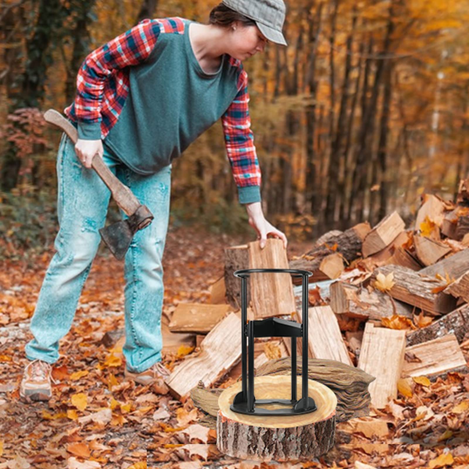 Best Manual Log Splitting Tools 10 Ton Electric Kinetic Log Splitter