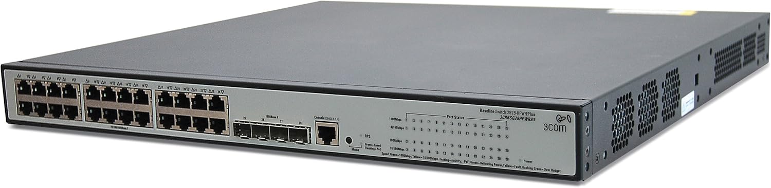 Amazon.com: HP V1910-24G-PoE Ethernet Switch : Electronics