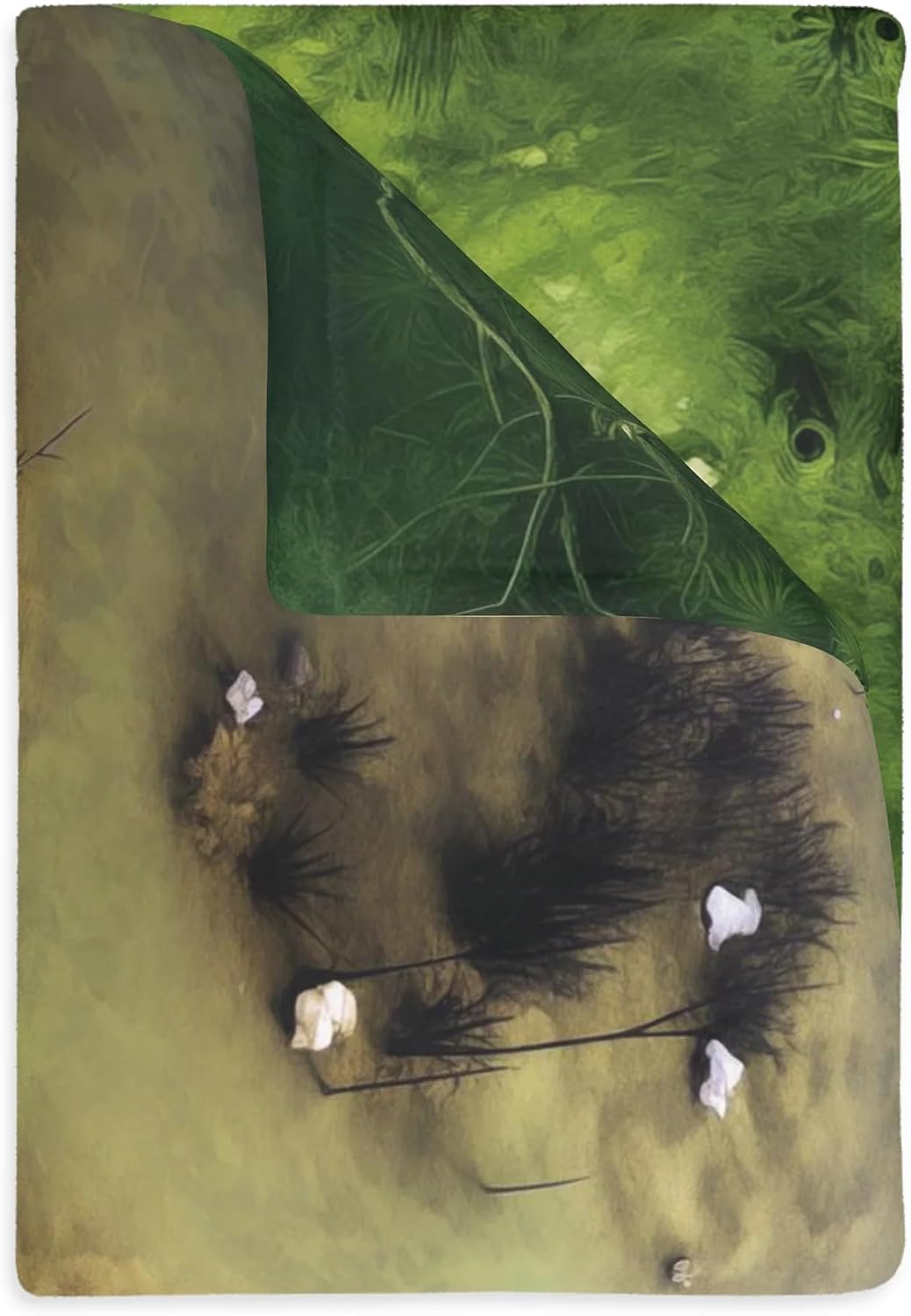 Amazon.com: Wargaming Battle Mat Plush Cloth Double Sided 'Putrid Swamp ...