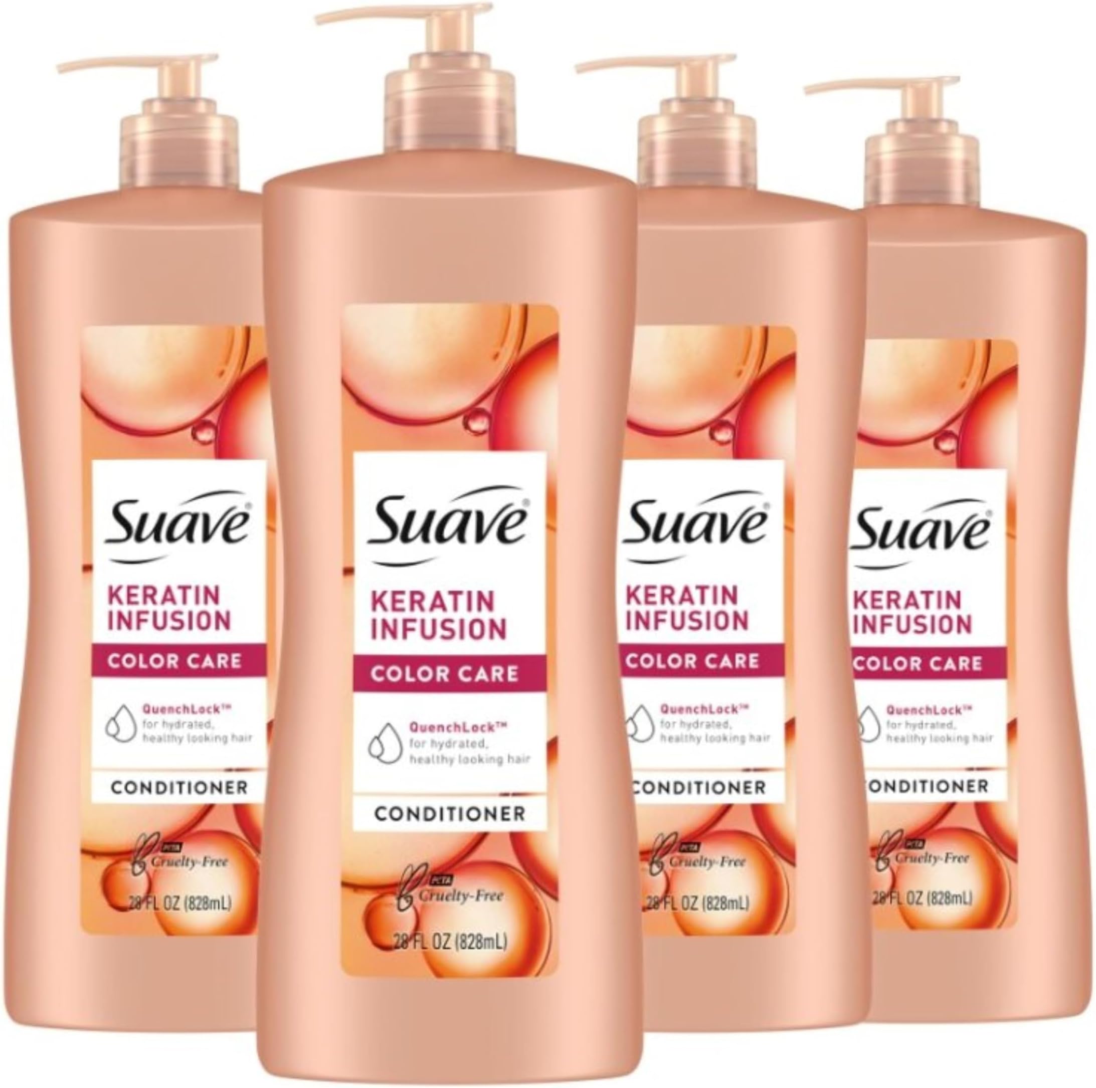 Amazon.com : Suave Silk Protein Infusion Conditioner, Sleek and Smooth ...